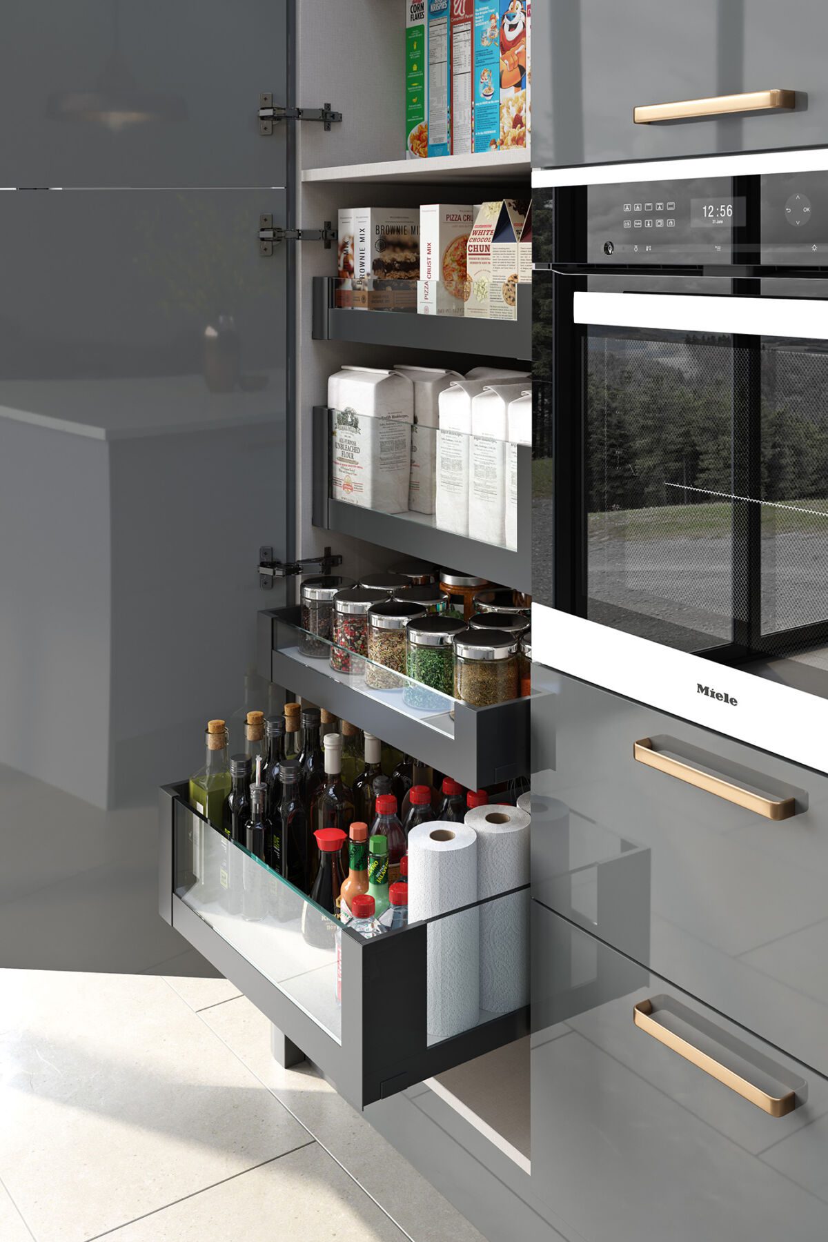 Drawer Storage & Accessories - Lochanna Kitchens